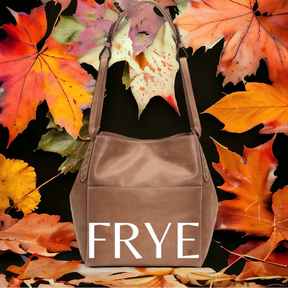 Frye | Bags | New Frye Reed Tote Mid Size Bag With Side Clasps To ...